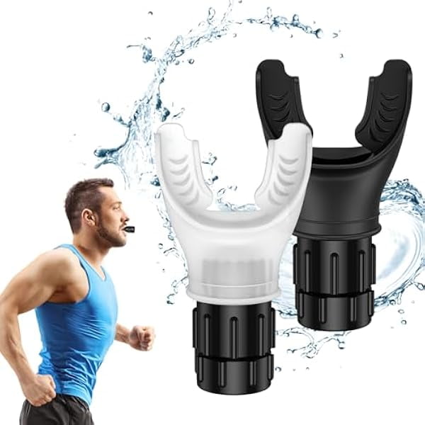 Upgraded Portable Breathing Trainer, Adjustable Resistance Breathe ...