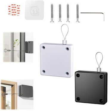 ETHKIA Upgraded Punch-Free Automatic Door Closer, Storm & Sliding ...