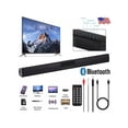 Upgraded RGB Audio Soundbar – Speaker Strip for TV, Computer, and Home ...