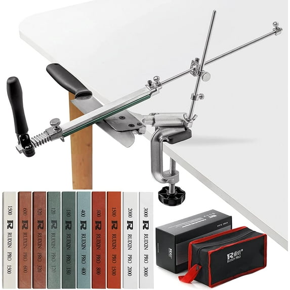Upgraded RUIXIN PRO RX-008 Professional Knife Sharpener with 10 ...