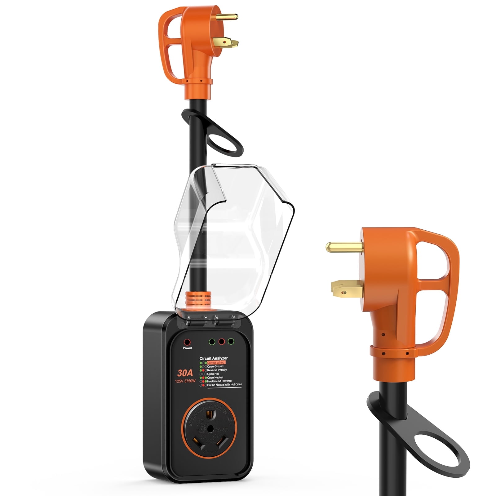 Upgraded RV Surge Protector 30 Amp, RV Circuit Analyzer Surge Guard ...