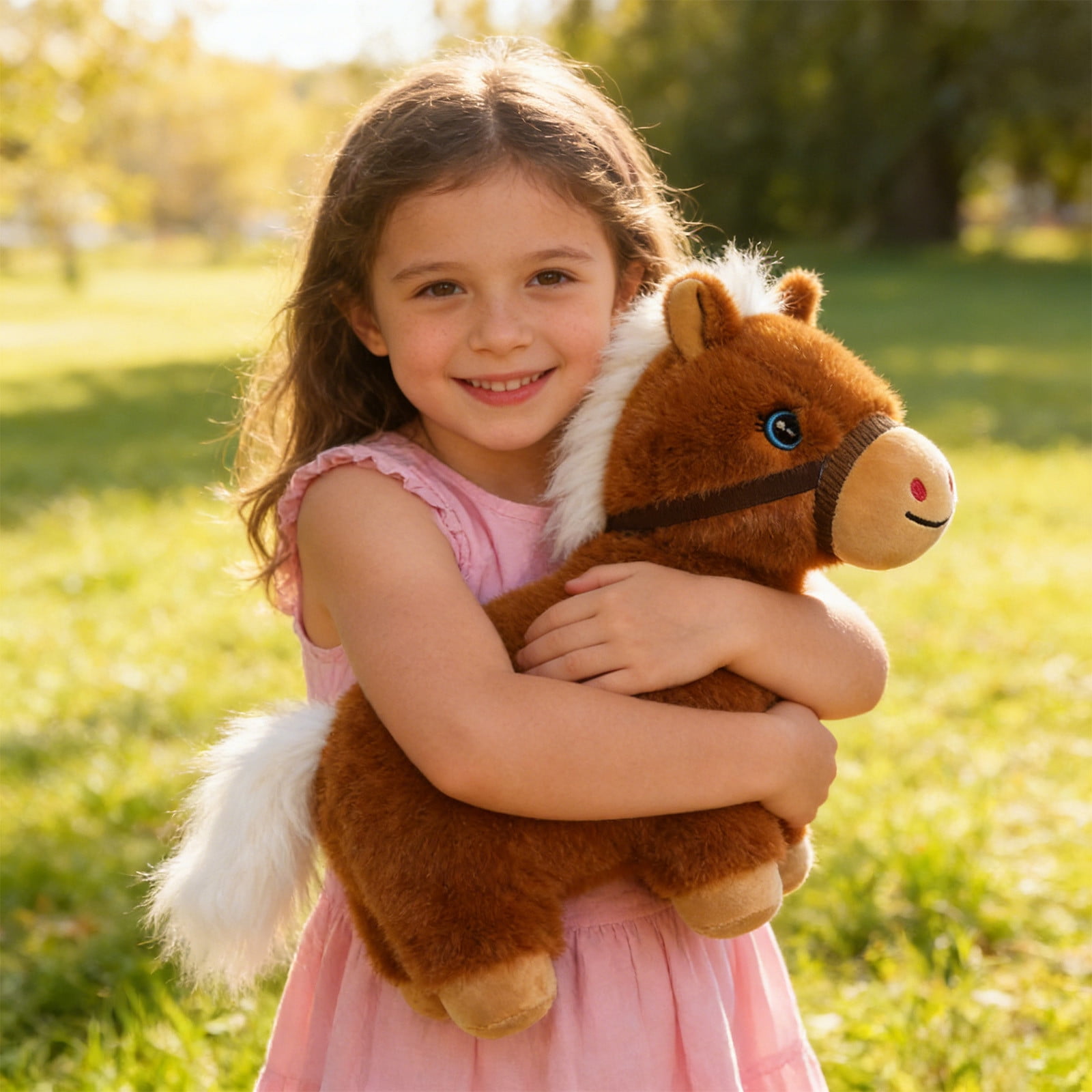 Upgraded Realistic Horse-shaped Mascots Realistic Colt Plushs Toy ...