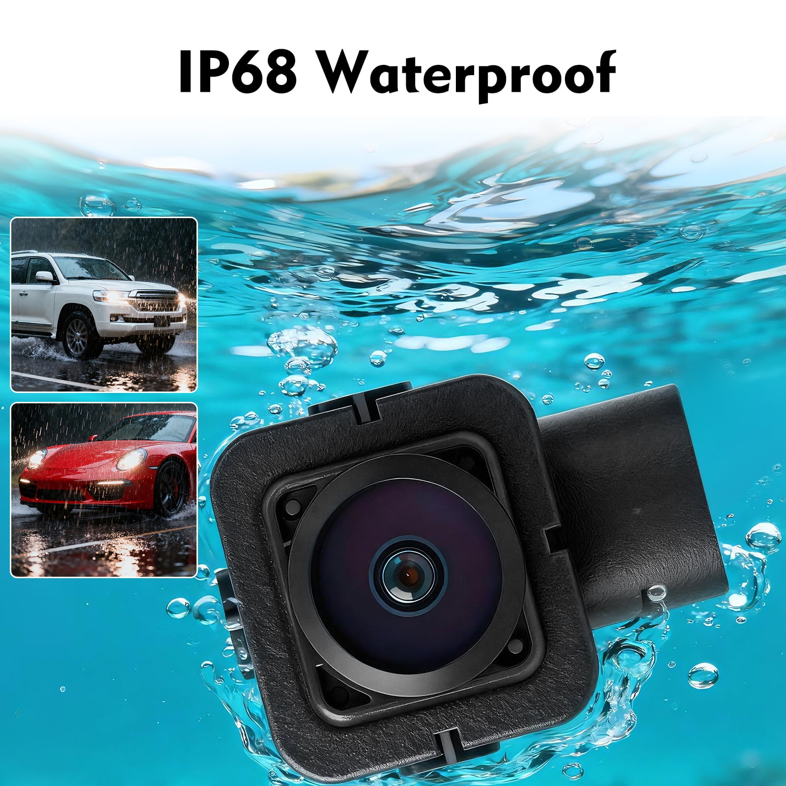 【Upgraded】Rear View Backup Camera for Ford Edge 2011-2015 - HD 1080P ...