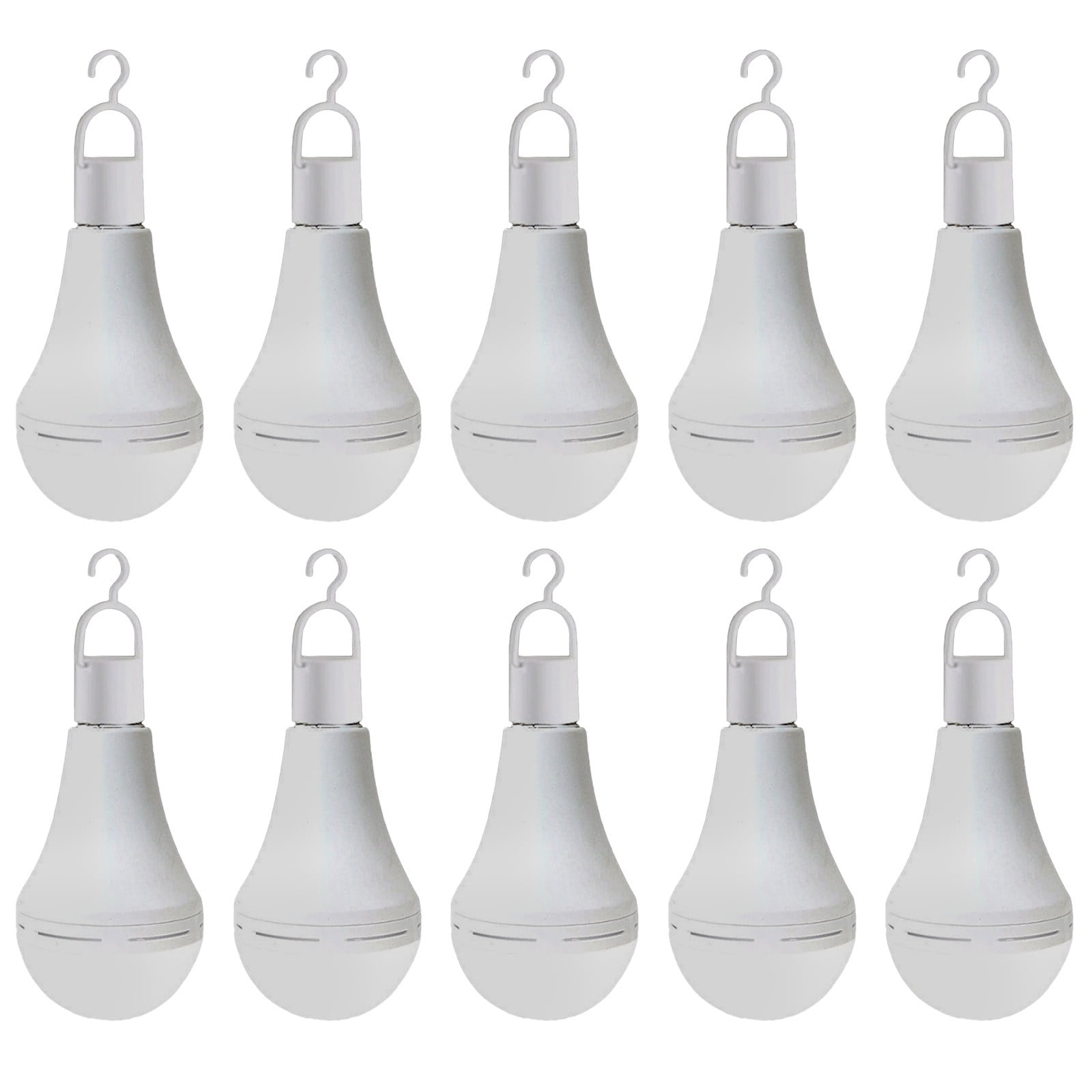 Upgraded Rechargeable Emergency Warm light bulbs for 6-8hrs, 2/4/6/10PC ...