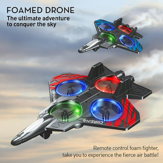 Upgraded Remote Control Plane, Skyriders Jet-RC Stunt Fighter Jet Toy ...