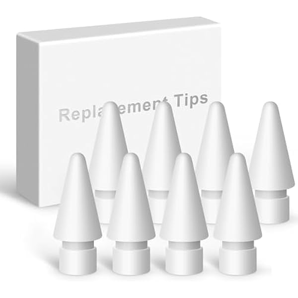 Upgraded Replacement Tips for Apple Pencil Pro/2nd Gen/1st Gen/USB-C,No ...