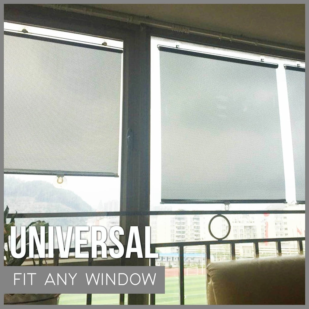 Upgraded Retractable Car Window Shade – 97% UV-Blocking Baby-Safe Mesh ...