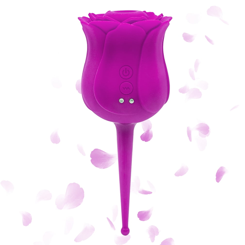 Upgraded Rose Toys Clitoral Sucking G Spot Vibrators Tongue Sucking For