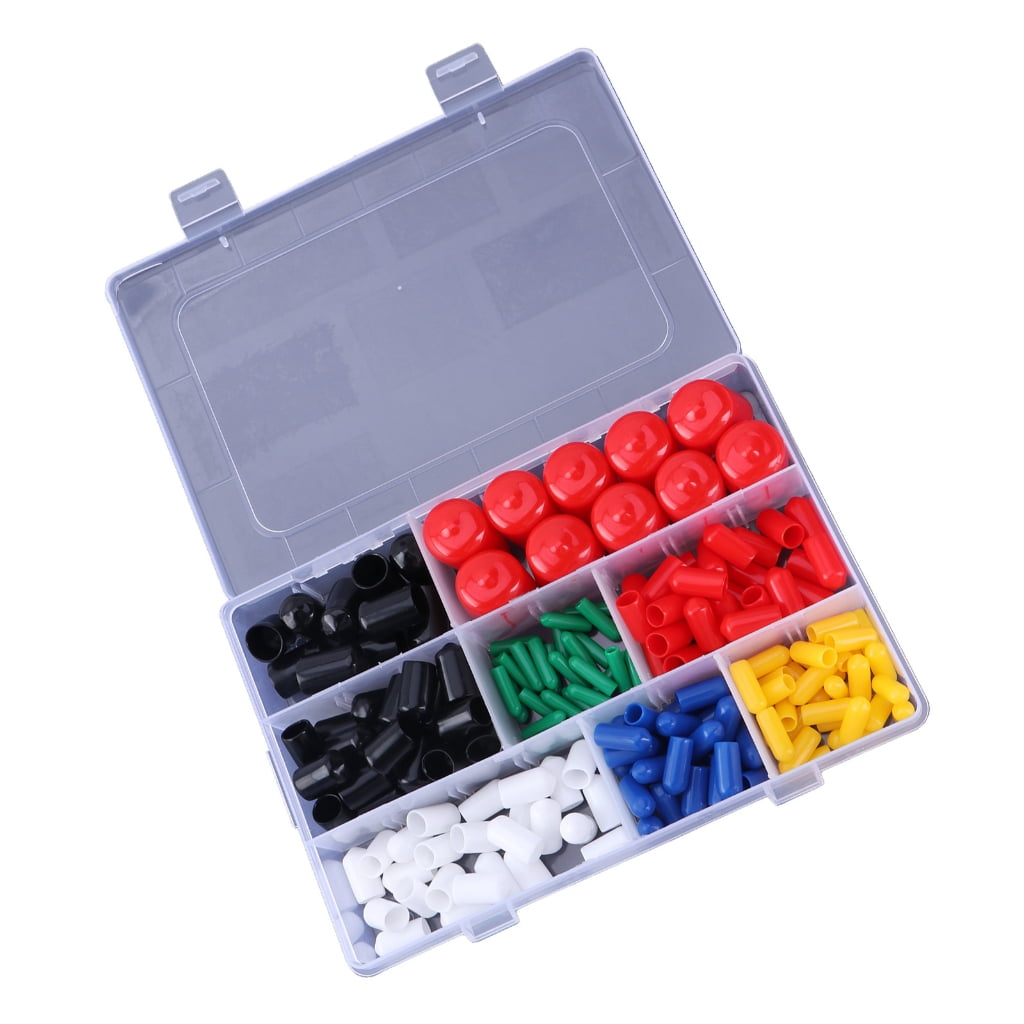 Upgraded Rubber End Caps set Assorted Size Protective Caps for Screw ...