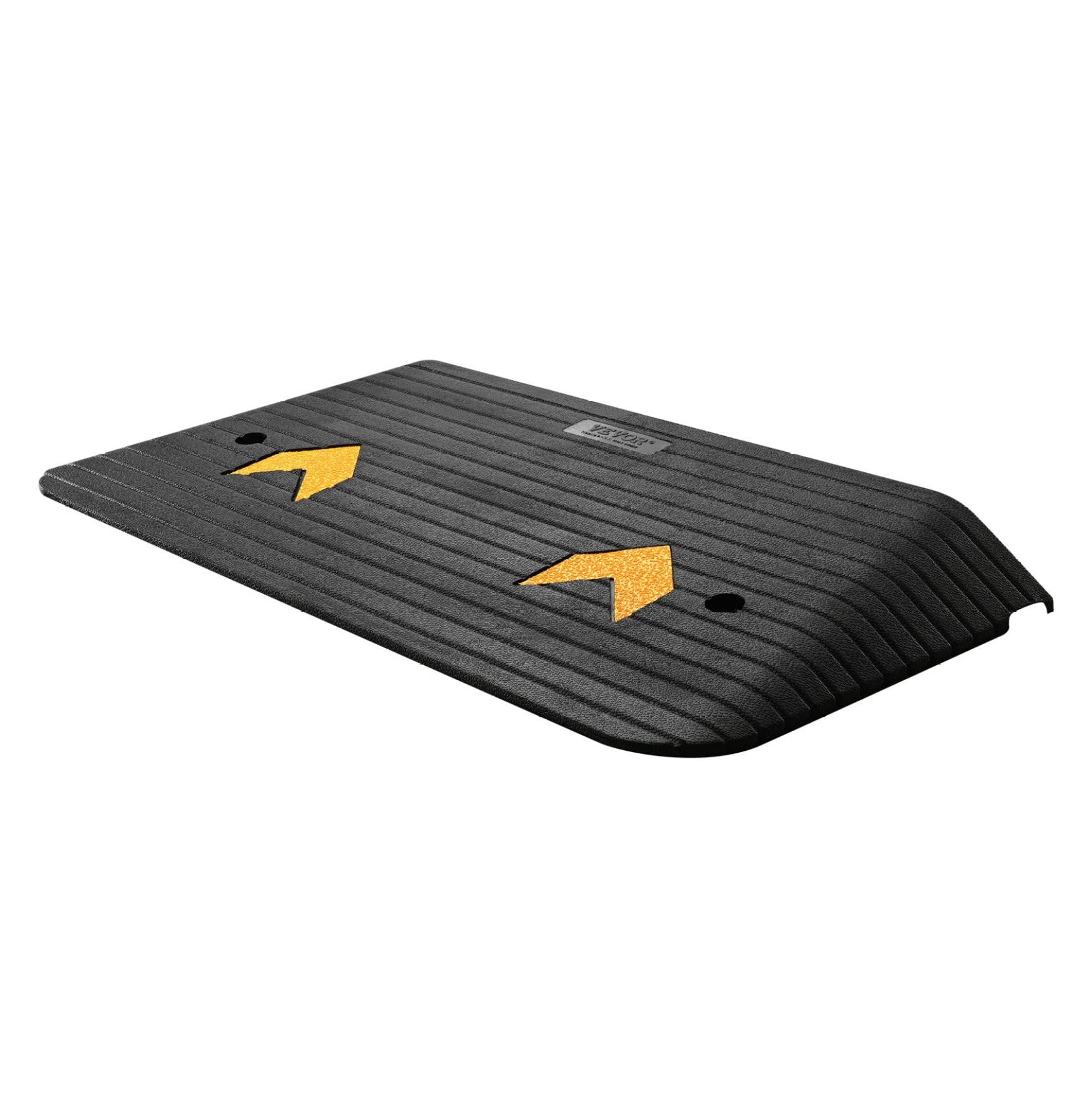 Upgraded Rubber Threshold Ramp, 3" Door Ramp with 1 Channel, Natural ...