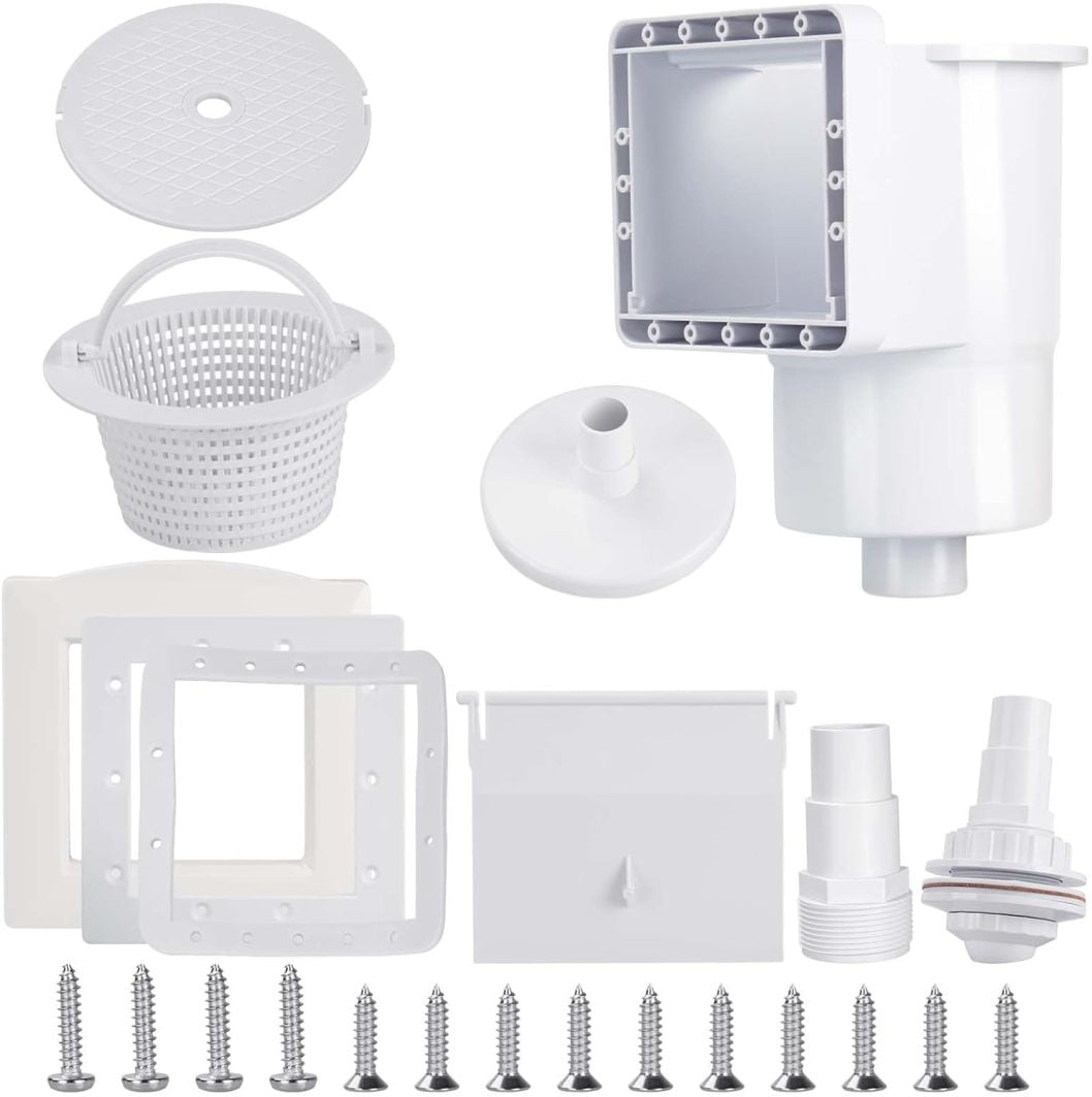 Upgraded SP1091LX Above Ground Pool Skimmer，Pool Skimmer，Thru-Wall ...