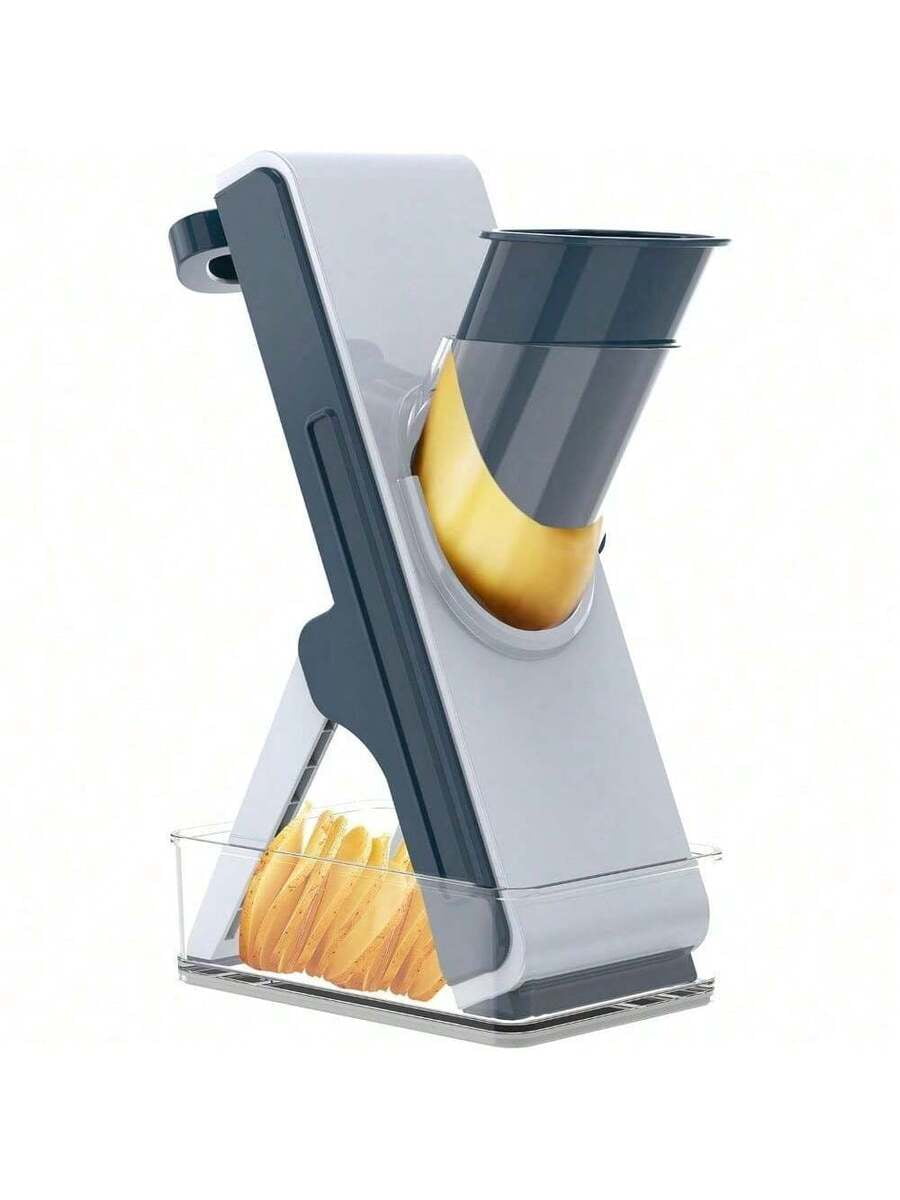 Upgraded Safe Mandoline Slicer, Adjustable Vegetable Chopper with Fry ...