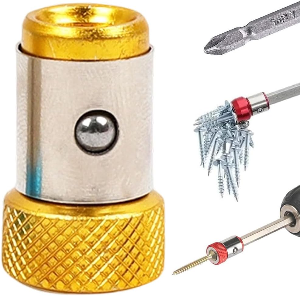 Upgraded Screwdriver Head Magnetic Ring, 2025 New 1/4 Inch/ 6.35 mm ...
