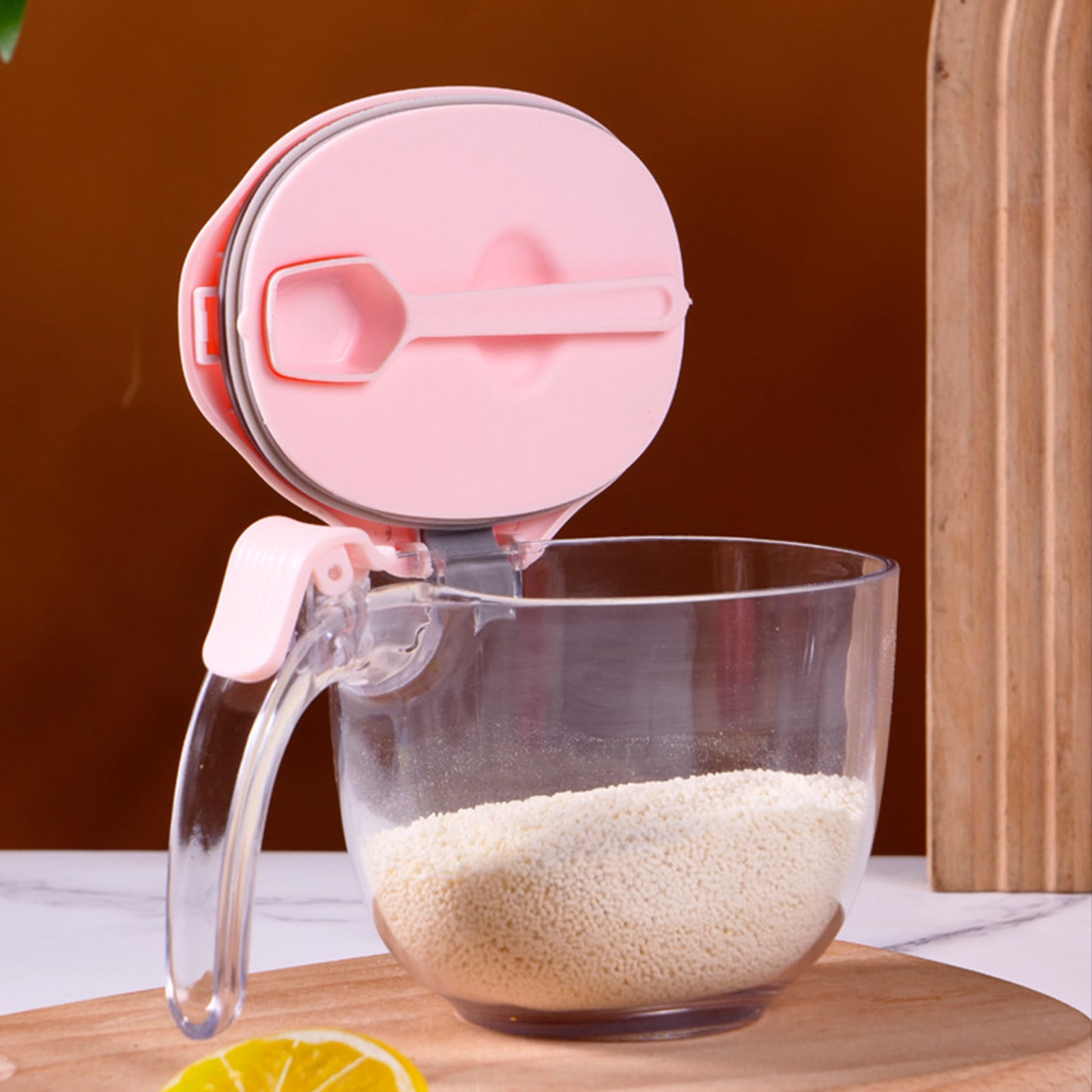 Upgraded Seasoning Box with Magnetic Spoon, Kitchen Condiment Bottles ...