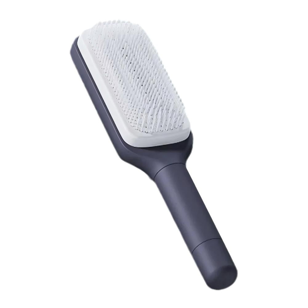 Upgraded Self-Cleaning Hair Brush for Women, Anti-Static Retractable ...