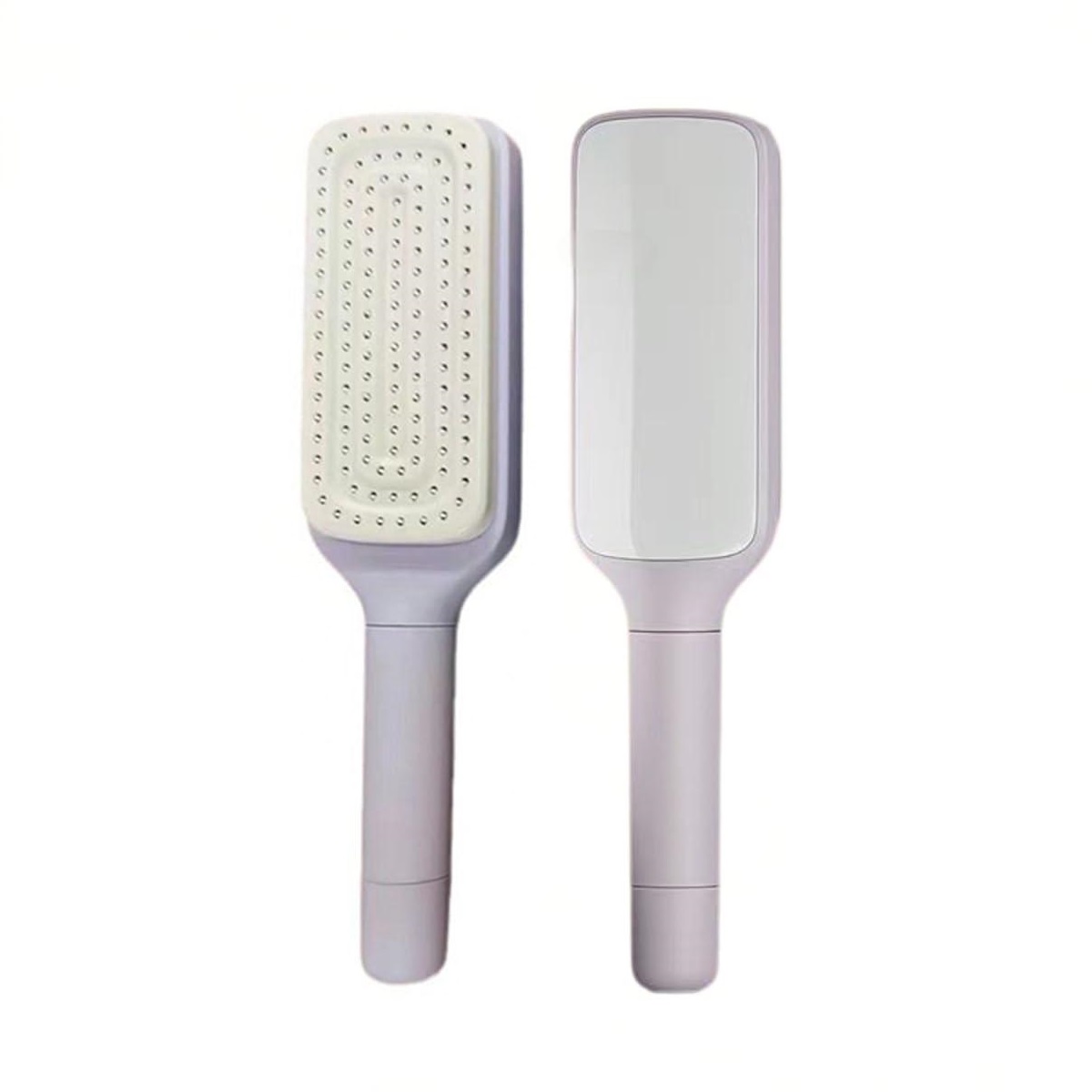 Upgraded Self-Cleaning Hair Brush for Women, Anti-Static Retractable ...