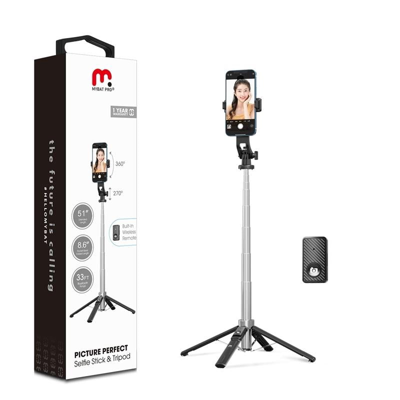 Upgraded Selfie Stick With Fill Light, 72" Phone Tripod with Wireless ...