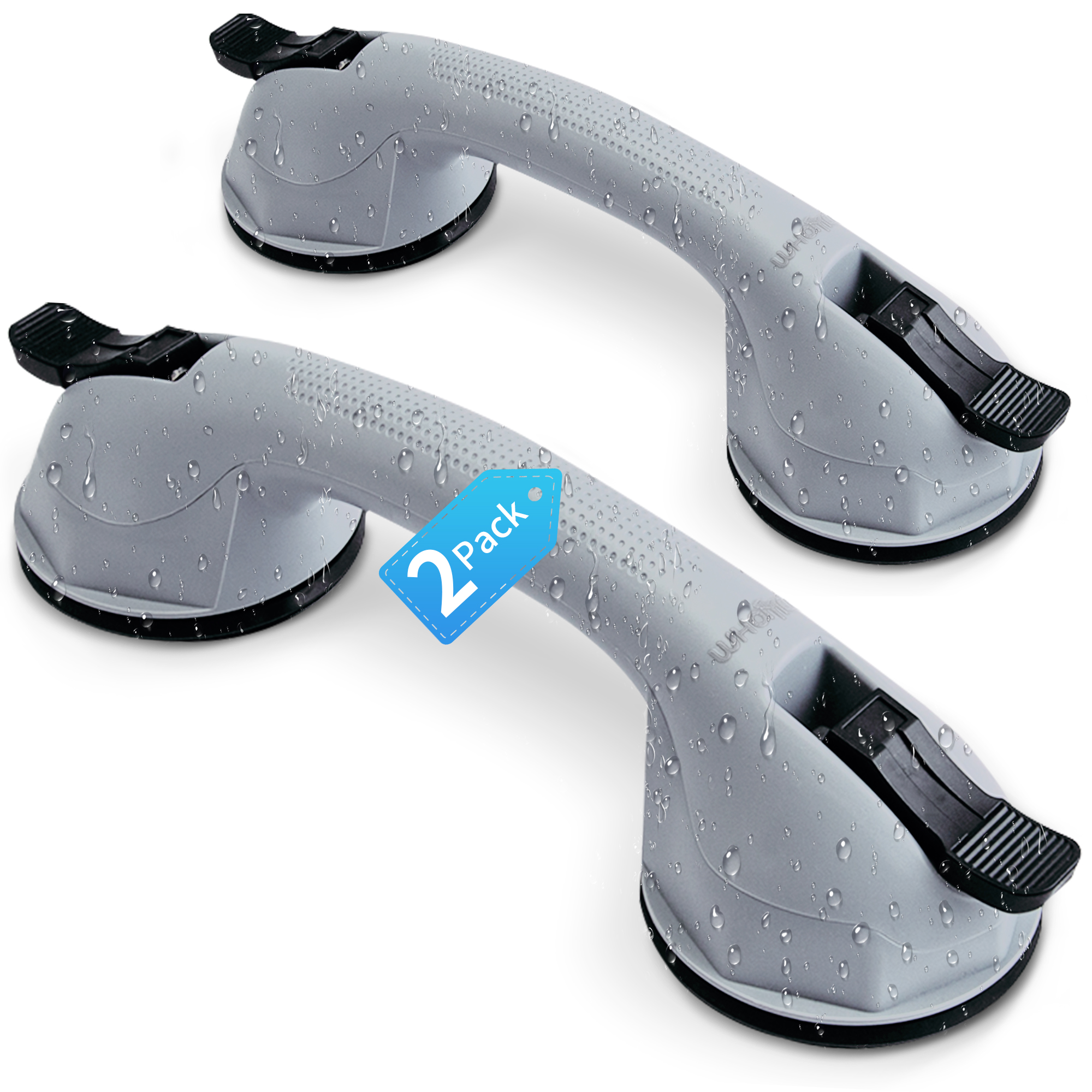 Jeobest Strong Suction Cup Safety Grab Bar Handle Handrail for Bathroom ...