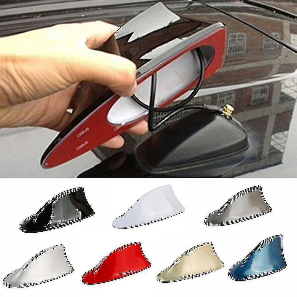 Upgraded Signal Universal Car Shark Fin Antenna Auto Roof Fm/am Radio ...