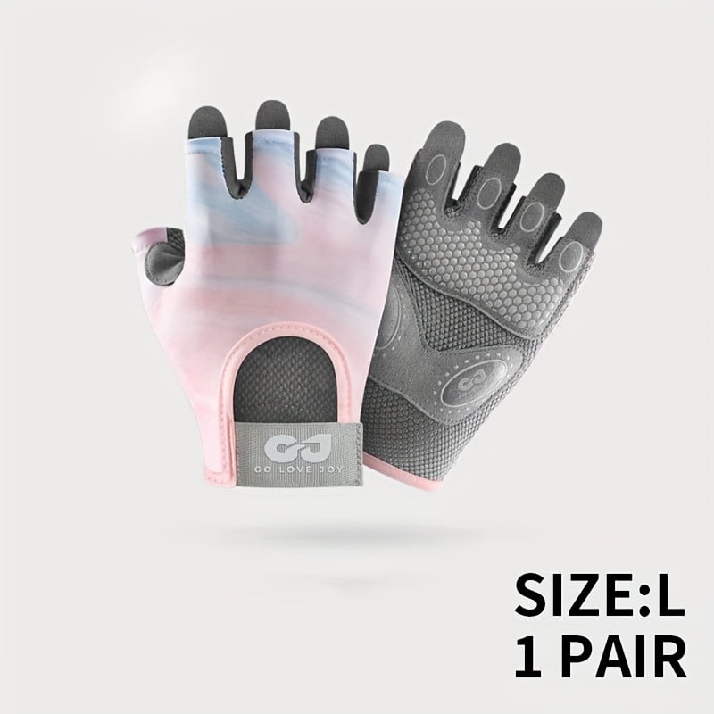 Upgraded Silicone Grip Pads Non-Slip Palm Layer Fitness Sports Gloves ...