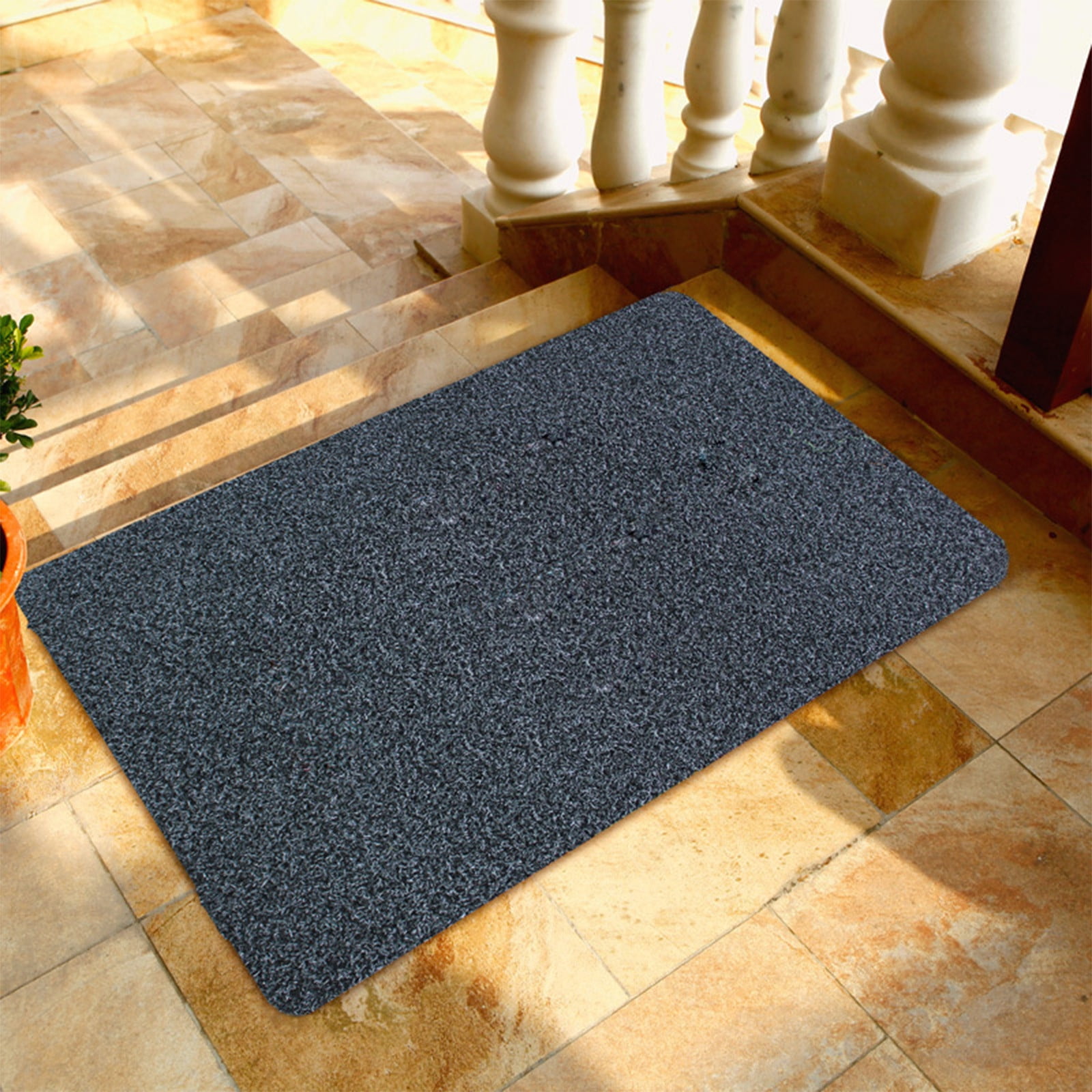 Upgraded Simulation Grass Scuffing Dusts Removal Entryway Entrance Door ...