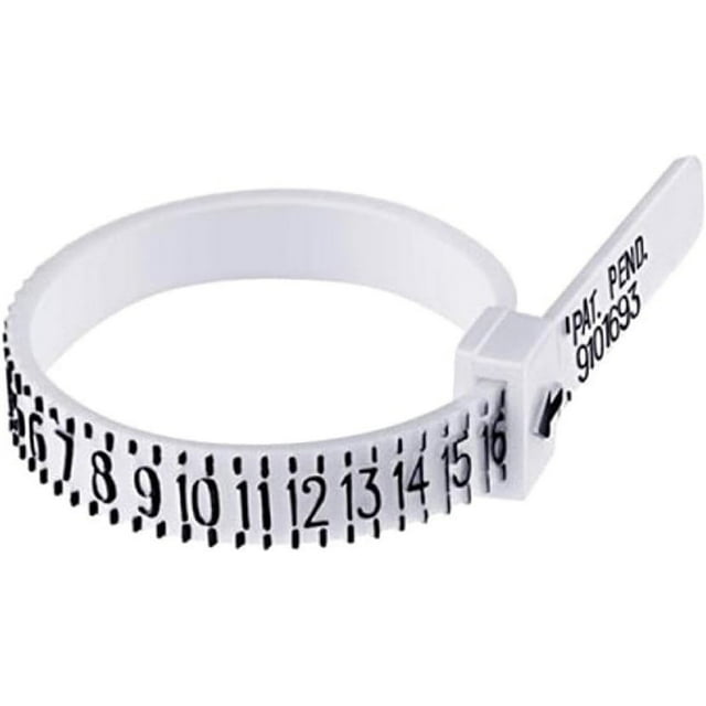 Upgraded Sizer Measuring Tool Reusable Finger Size Measuring Set ...