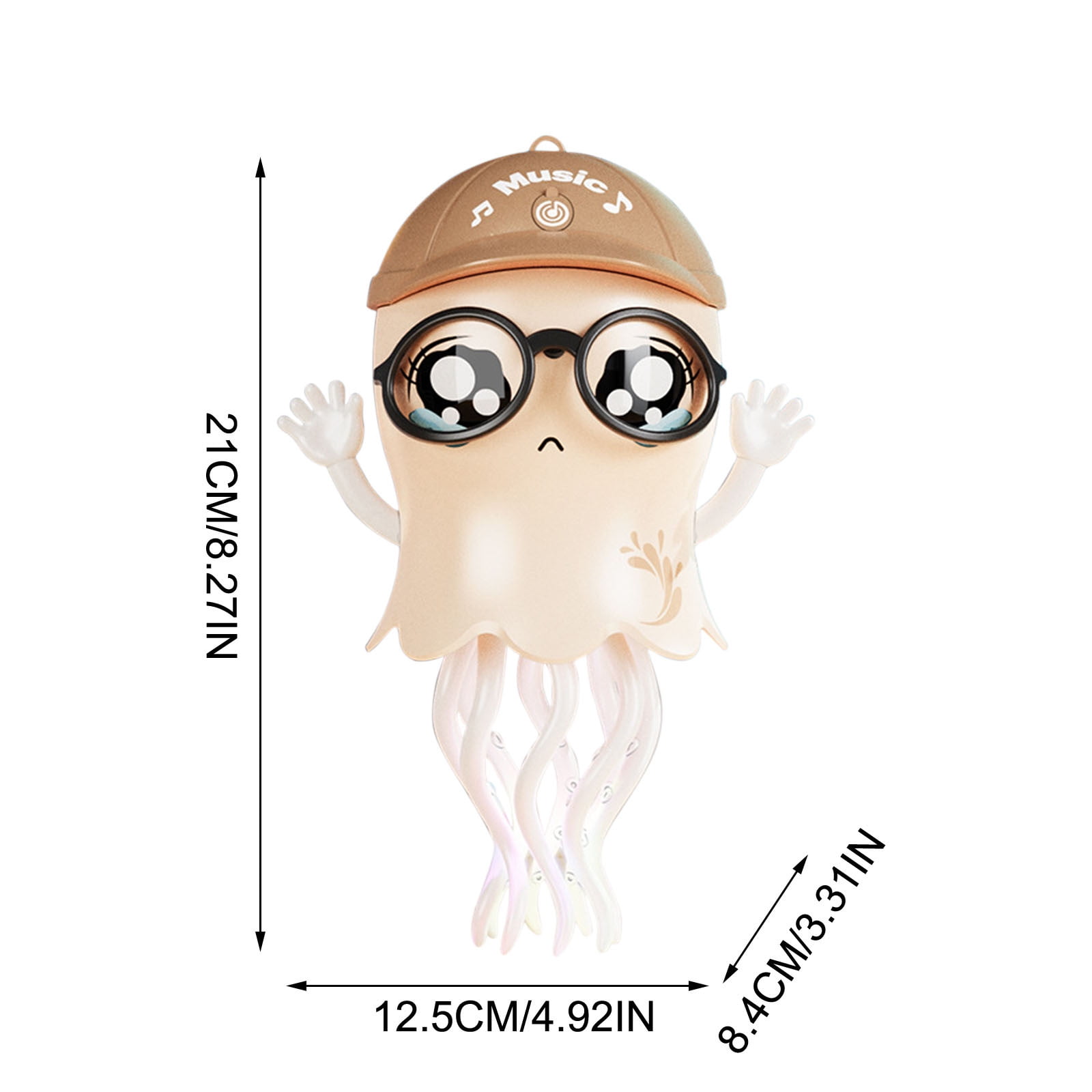 Upgraded Smart Wiggly Wonder Dancing Squid Toy Playful Dancing Toy ...
