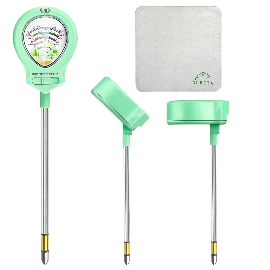 Upgraded Soil Moisture Meter for Plants, 4-in-1 Soil pH Meter, Soil ...