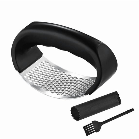 Upgraded Stainless Steel Garlic Press Squeezer Manual Garlic Ginger ...