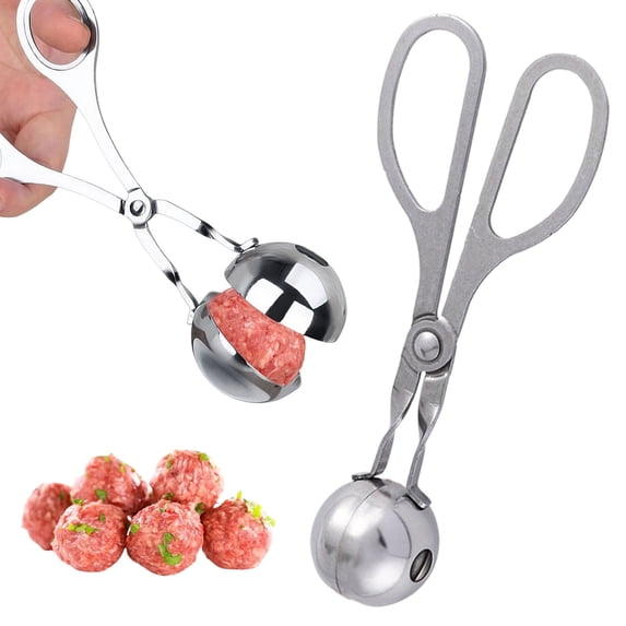 Upgraded Stainless Steel Meatball Maker (3 Sizes), Trigger Release Non ...