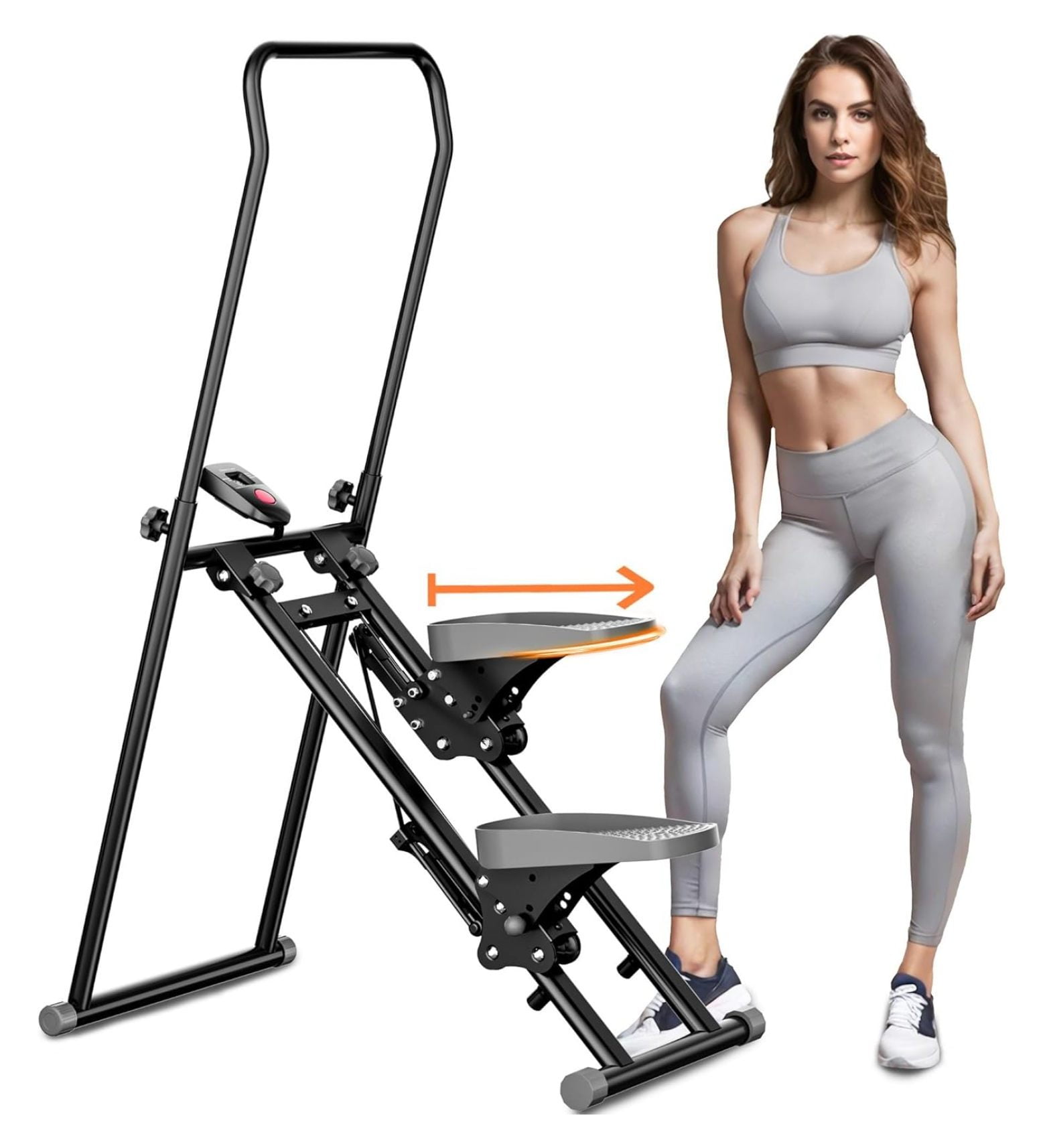 Upgraded Stair Stepper for Home Gym - Full-Body Vertical Climber with ...