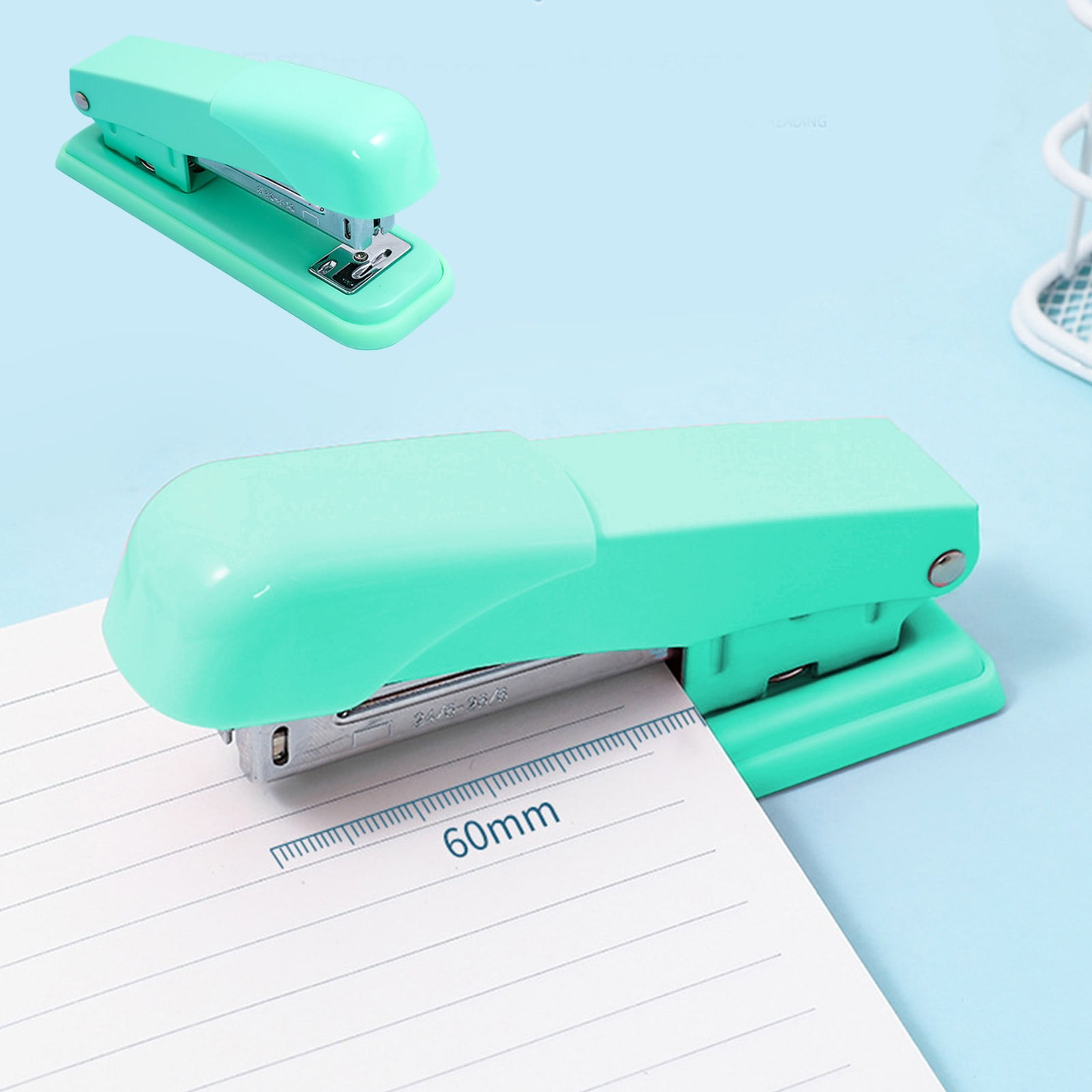 Upgraded Stapler, Desktop Staplers with Staples, Office Stapler, 25 ...