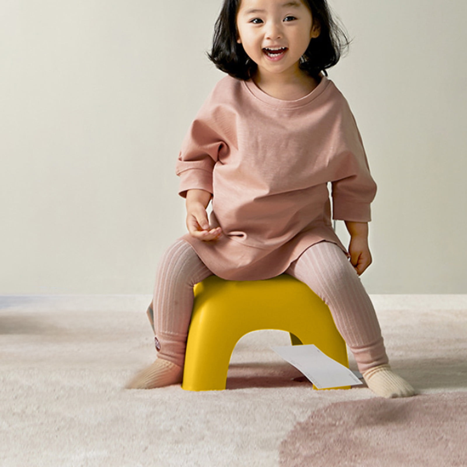 Upgraded Stool For Toilet Low Stepping Stool With Nonslip Base Enhanced ...