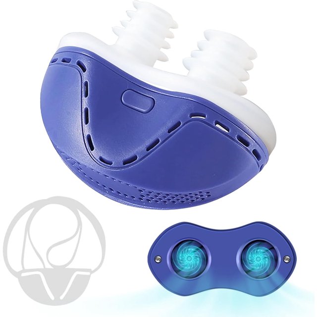 Upgraded Stop Snoring Solution for All Nose Shapes, Mini Rechargeable ...