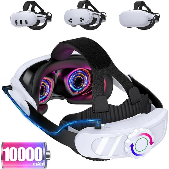 Upgraded Strap for Meta Quest 3S/Quest 3/Quest 2 with , VR Headset ...
