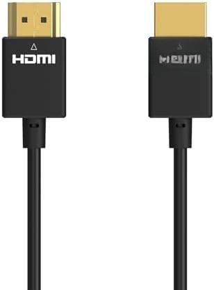 Upgraded Thin 55cm/1.8Ft (A to A), 4K Hyper Flexible Slim Cord ...