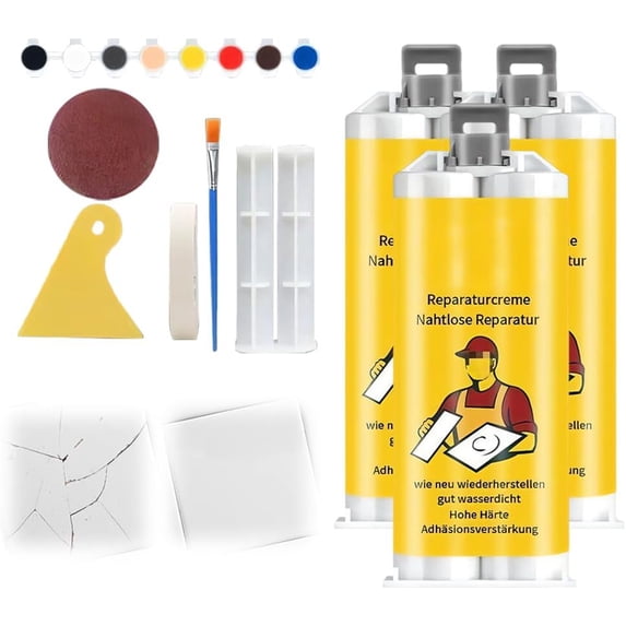 Upgraded Tile Repair Kit for DIY, 2026 New Tile Crack Repair Kit ...