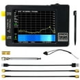 Upgraded TinySA Spectrum Analyzer,MF/HF/VHF UHF Input for 0.1MHZ-350MHZ ...