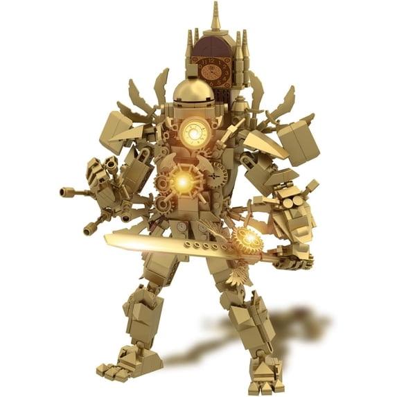 Upgraded Titan Clock Man Building Block Toys, Toilet Titan Building ...