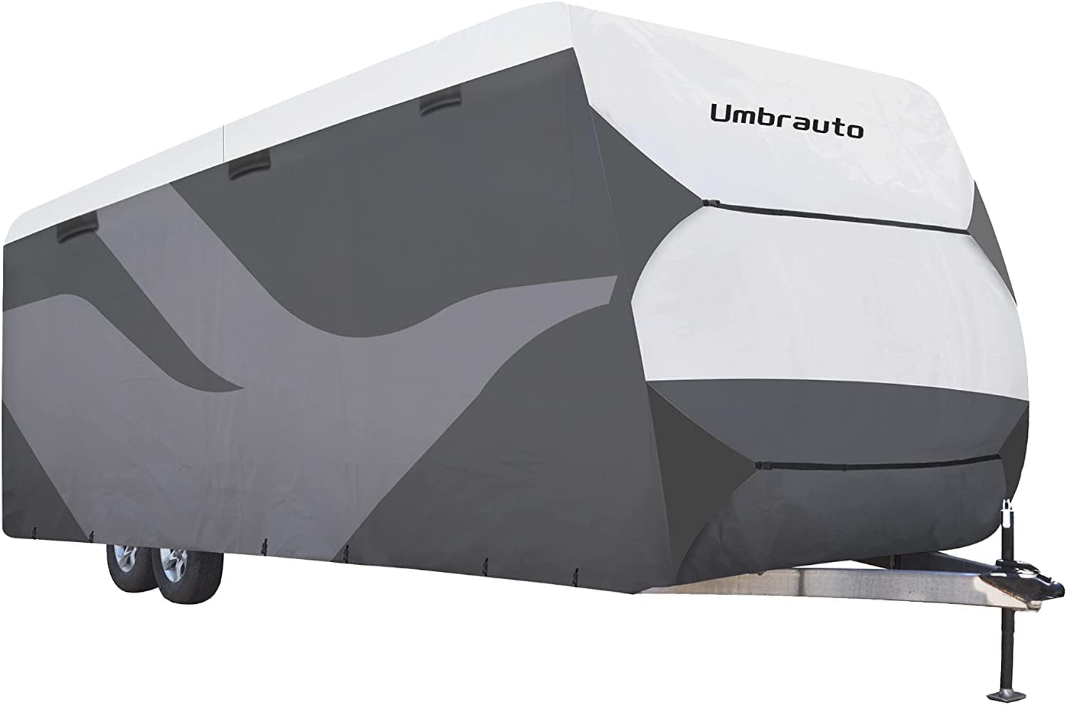 Upgraded Travel Trailer RV Cover Dupont Tyvek Top with 4 Layers Deluxe ...