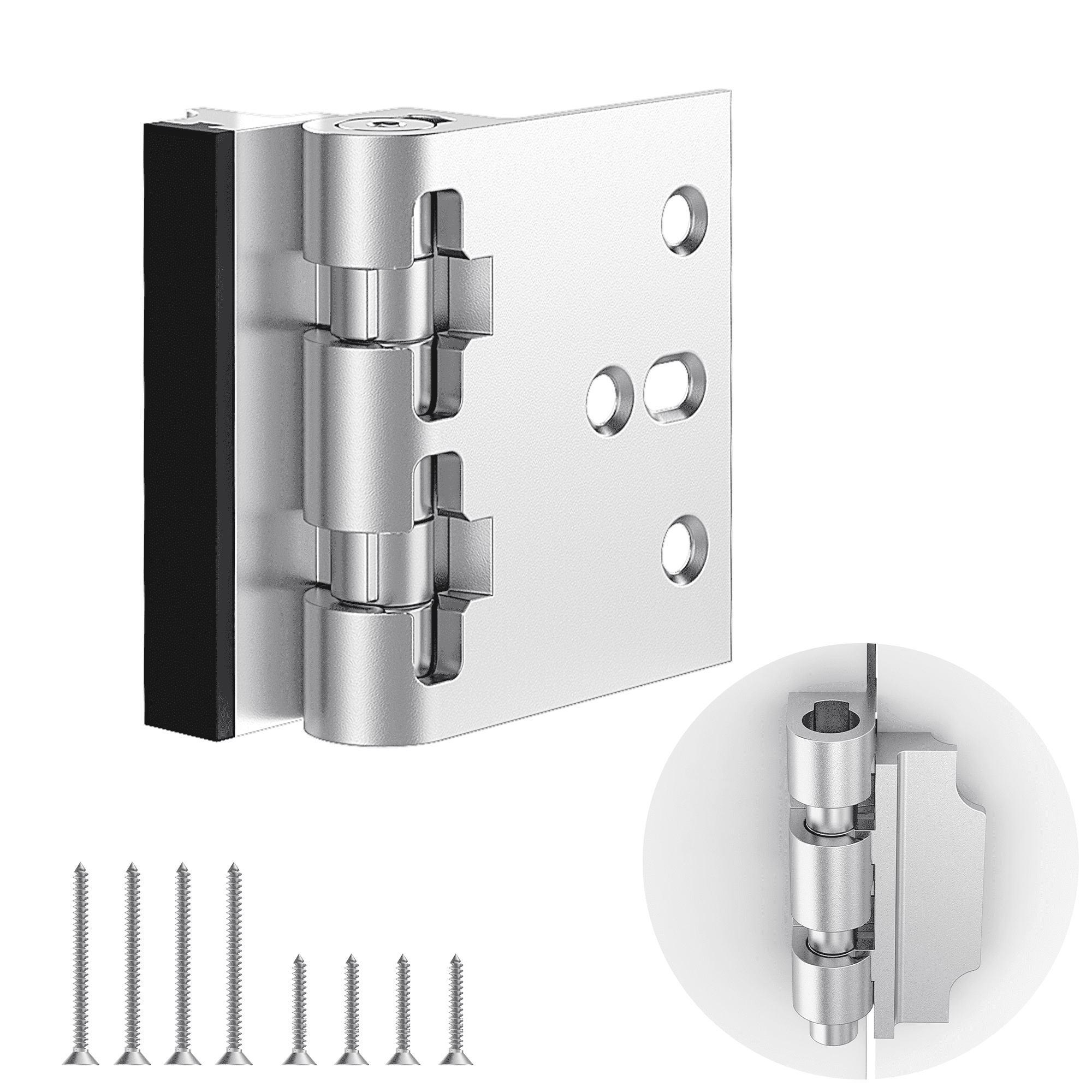 Treasem Flip Lock for Doors, Withstands 1200 lbs Force, 3inch ...
