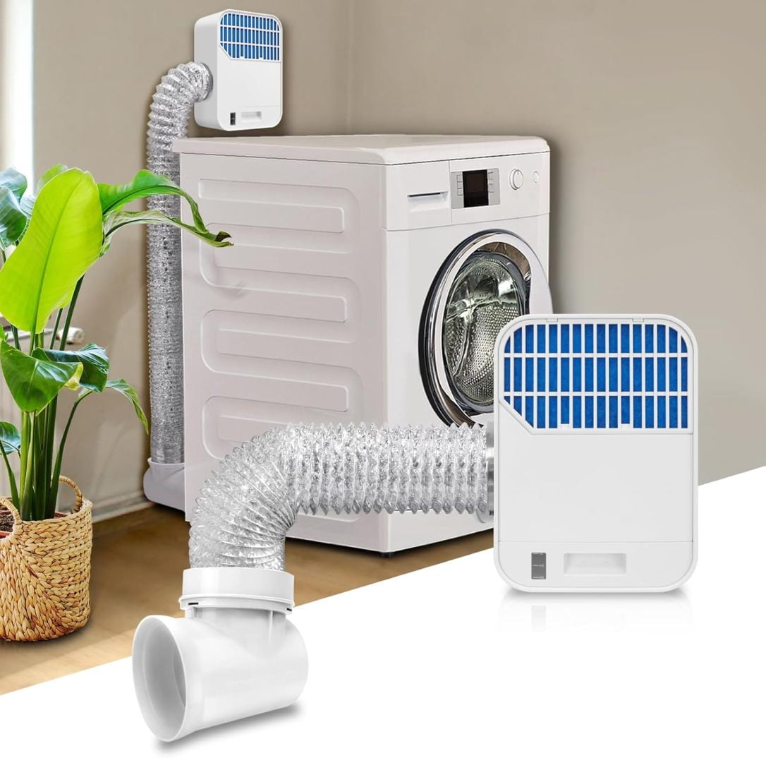 Upgraded Triple Filtration System Indoor Dryer Vent Kit,Indoor Dryer ...