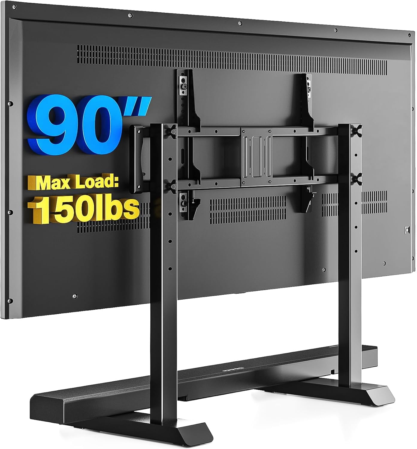 Upgraded Universal Table Top TV Stand Steel TV Legs for 40 to 90 Inch ...
