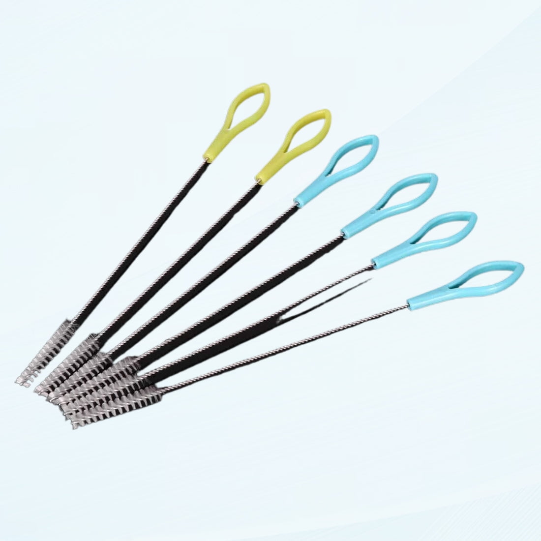 Upgraded Version 10Pcs Drinking Straw Cleaning Brush Kit，Stainless ...