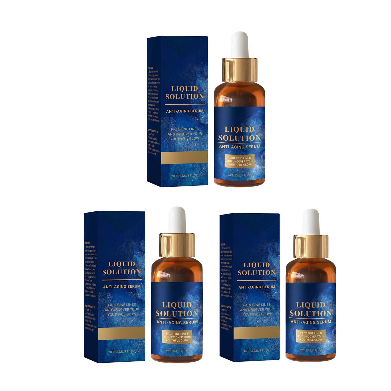 Upgraded Version Serum,Clearance,3Pc Instant Results Facial -Wrinkle Serum Firming -Aging ...