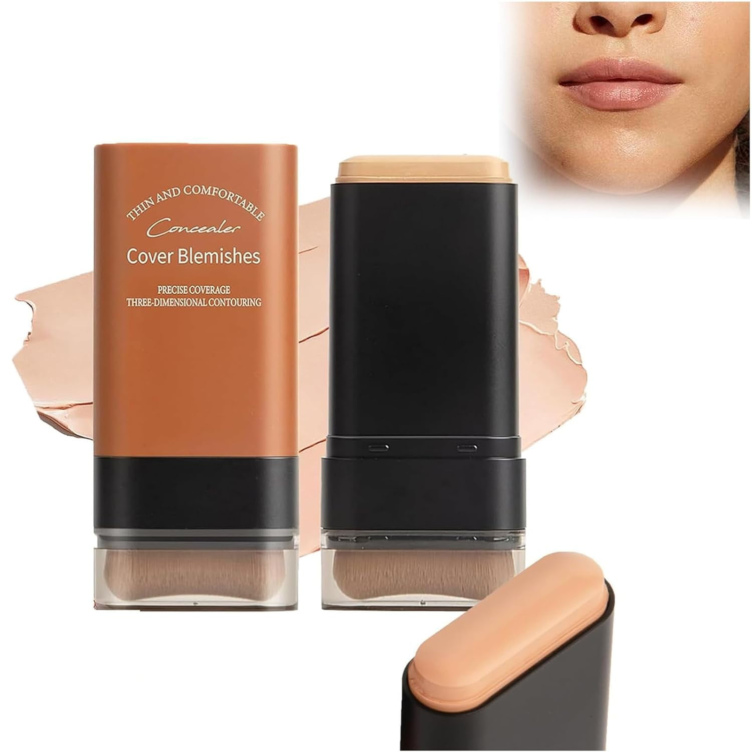 Upgraded Vivien Beauty Foundation Stick, Multi-Use Vivienbeauty ...