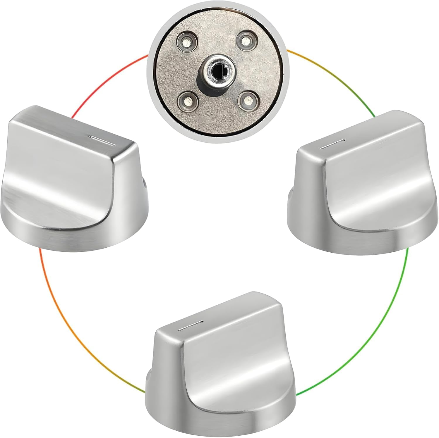 Upgraded W11517331 Stove Knobs Replacements for Whirlpool Gas ...