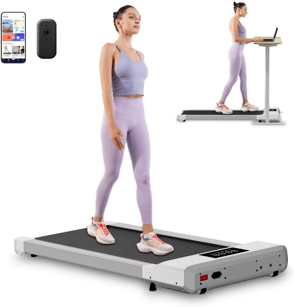 Upgraded Walking Pad Treadmill, Smart Walking Pads, 2.5HP Quiet Under ...
