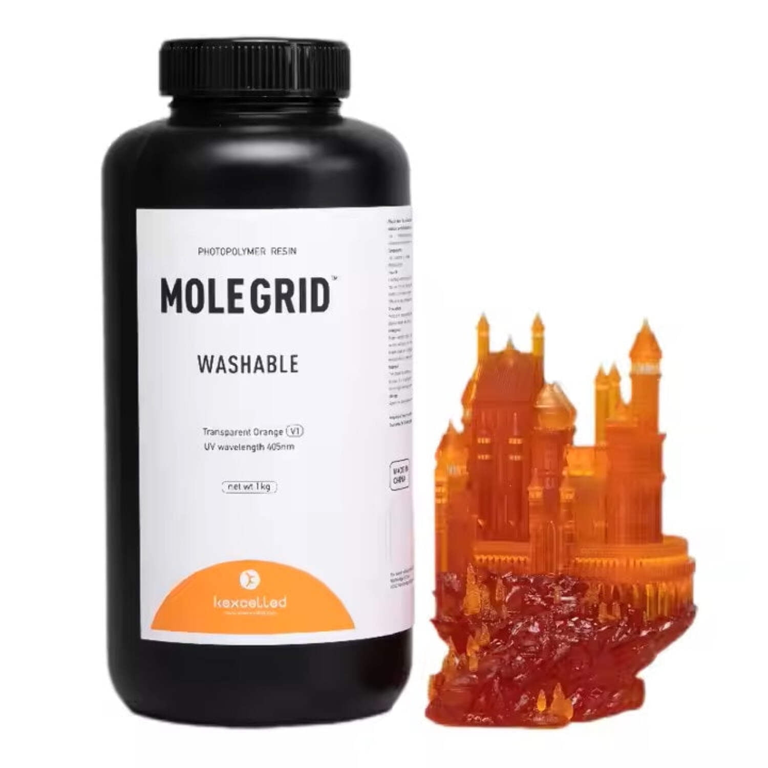 Upgraded Water-Washable UV Castable Resin with 405nm UV Curing – High ...