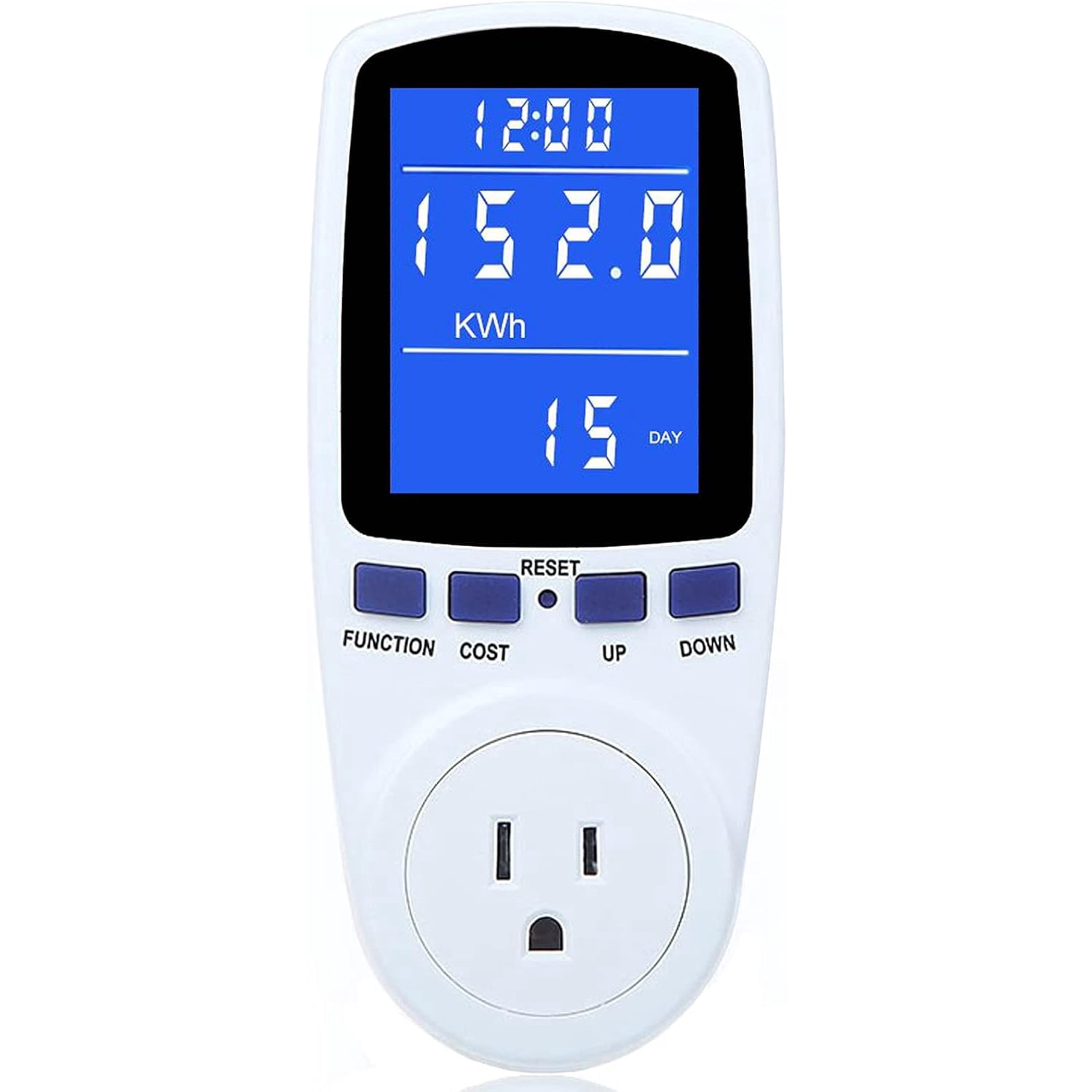 Upgraded Watt Power Meter Plug Home Electrical Usage Monitor ...